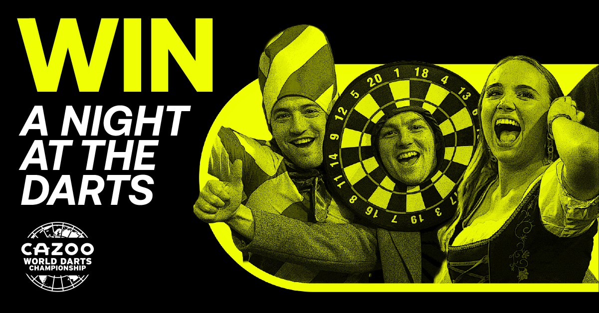 Enjoy the Cazoo World Darts Championship with sportsbreaks.com packages! | PDC